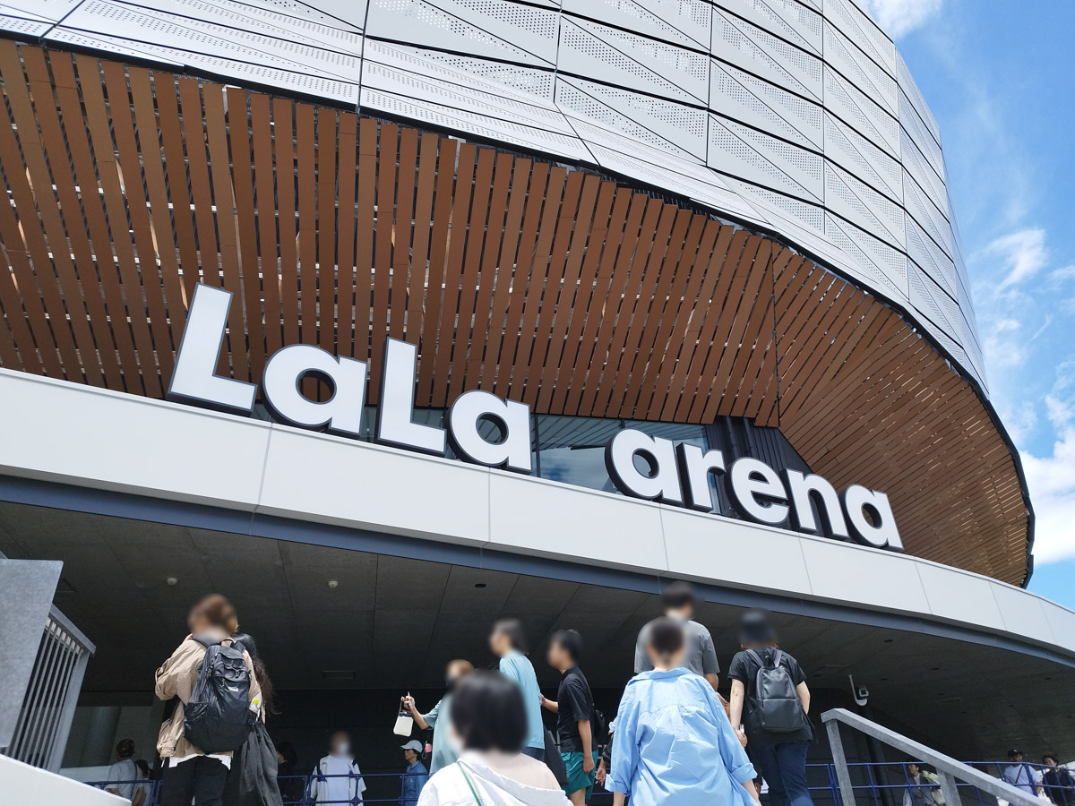 「LaLa arena TOKYO-BAY（ららアリーナ 東京ベイ）」が5/29（水）に公開、こけら落としは7/6（土）7（日）のMr ...